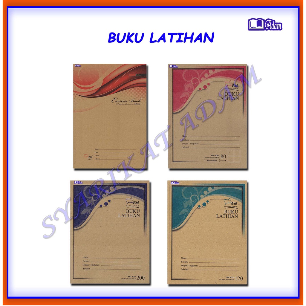 [ADM] BUKU LATIHAN PANJANG DAN PENDEK | Shopee Malaysia