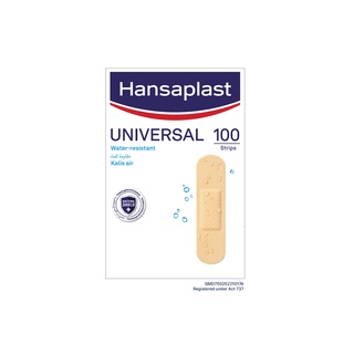 Hansaplast Universal Wound Plasters Water Resistant/Breathable/Strong Adhesion (10/20/40/100 ...