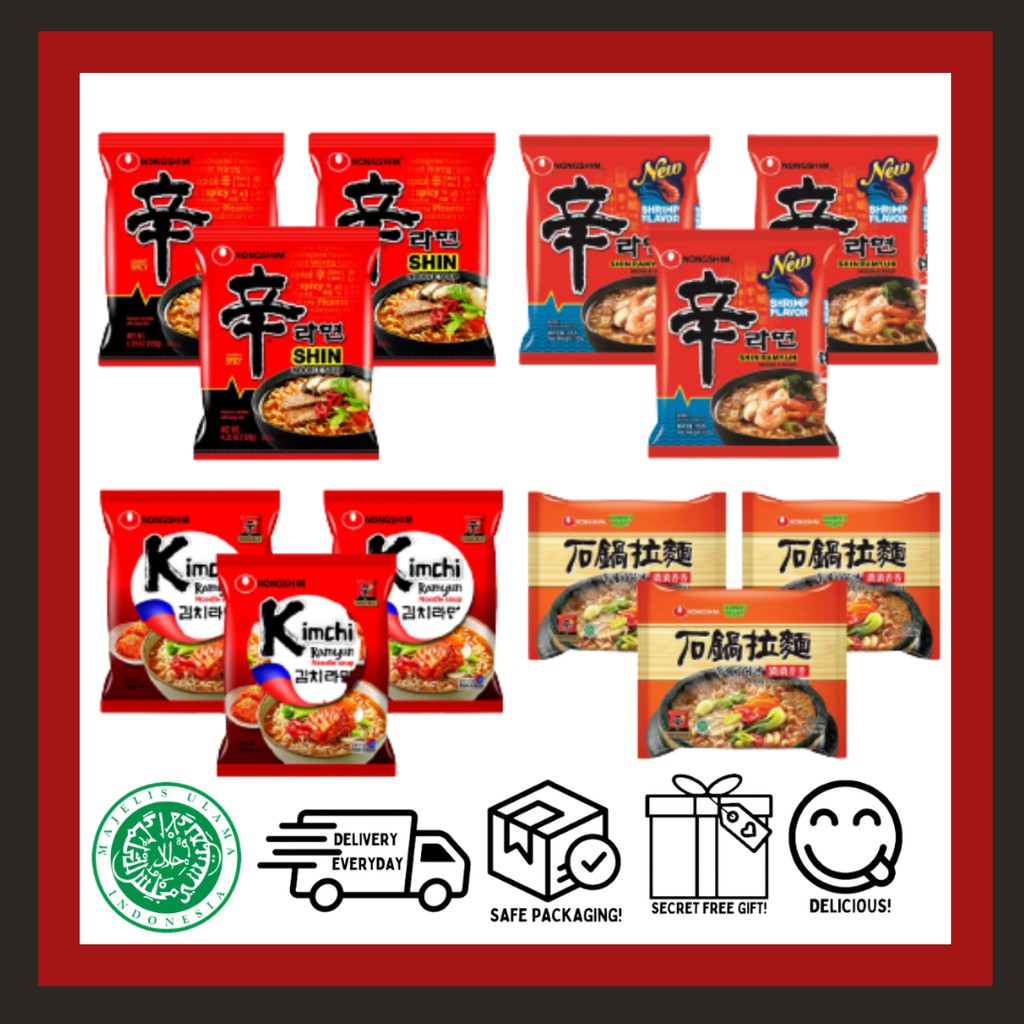 🔥HOT SELLING🔥| READY STOCK | HALAL | NONGSHIM KOREAN RAMYEON | LOOSE ...