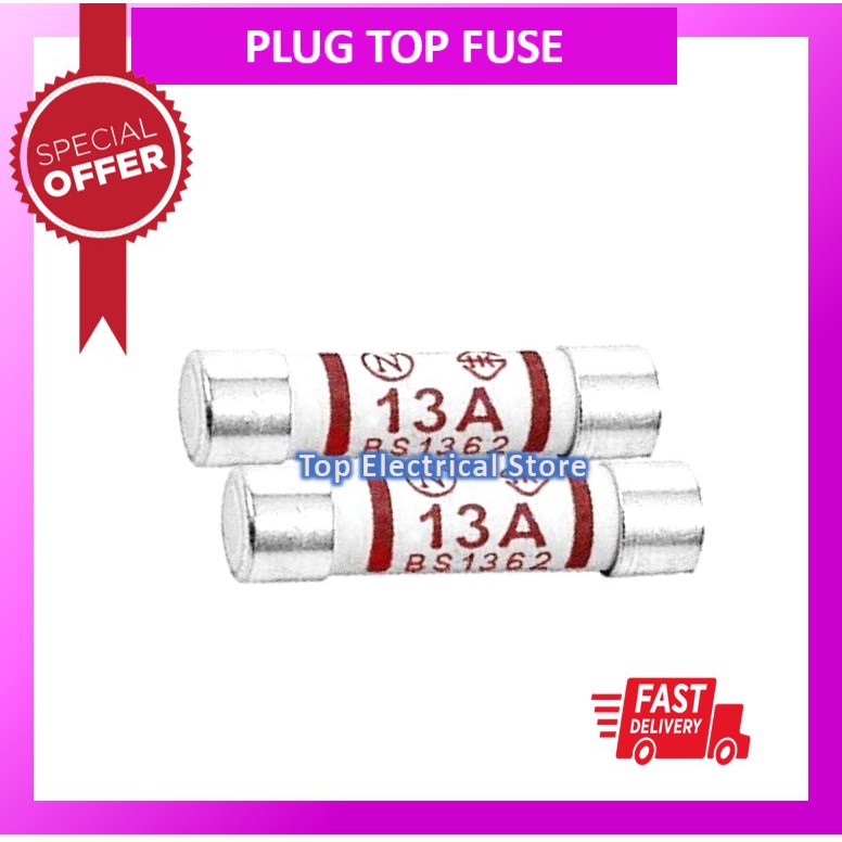 13A FUSE FOR PLUG TOP PLUG TOP FUSE | Shopee Malaysia
