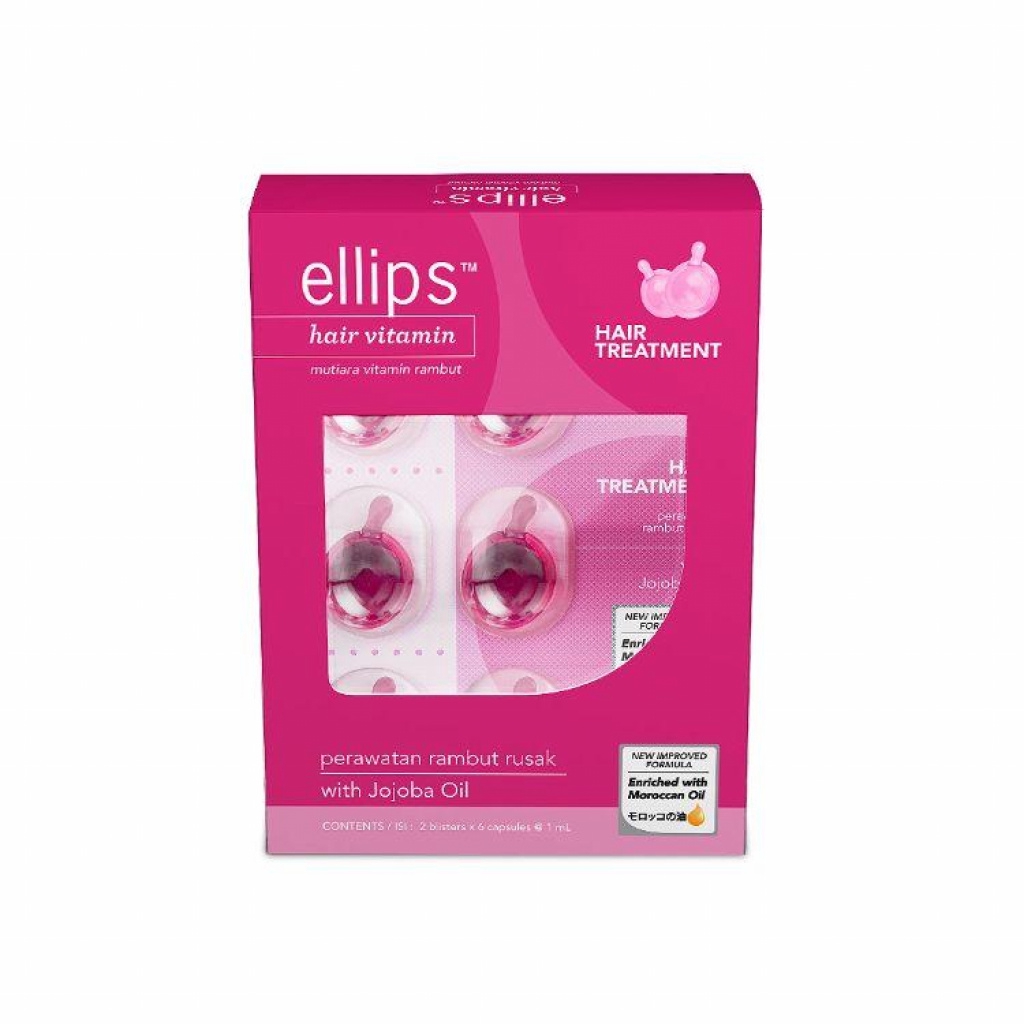 Ellips Hair Vitamin Hair Treatment with Jojoba Oil 12's | Shopee Malaysia