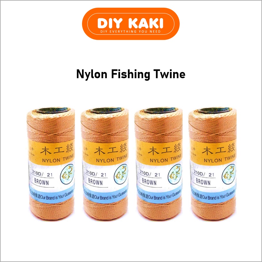 Nylon Fishing String Twine / Multi-Purpose Nylon Twine Yarn/ Benang ...