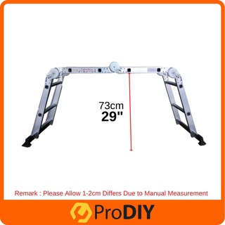 8 Step 2.5m Multipurpose Ladder Step Ladder Foldable Ladder Tangga ...