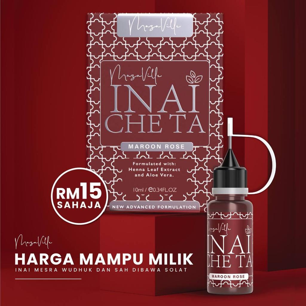 INAI CHE TA | 100% SERBUK INAI ASLI + ESKTRAK ALOEVERA | INAI INSTANT ...