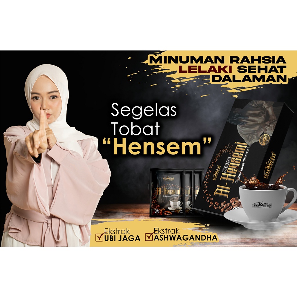 KOPI AL-HENSEMI by Tuan Hutan | Shopee Malaysia