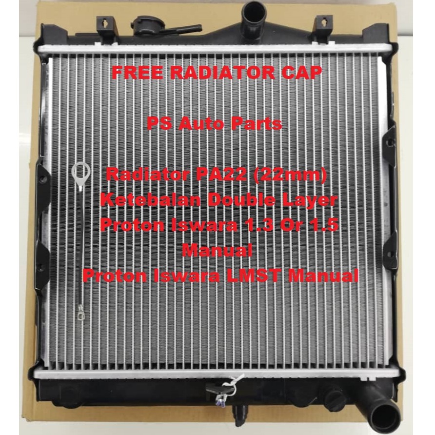 (PERCUMA PENUTUP) Radiator Proton Iswara 1.3 1.5 Manual Tangki Air ...