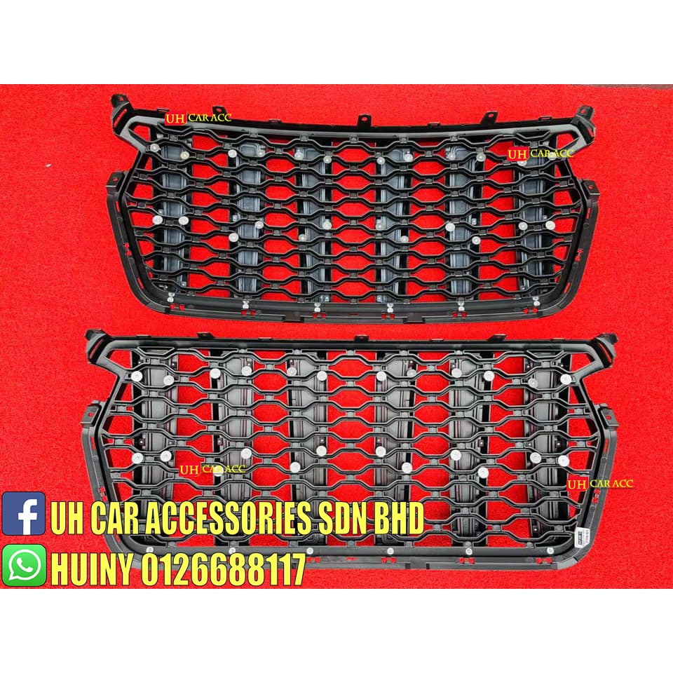Isuzu Dmax D-max 2021 2022 X-Terrain Abs Front Bumper Grill Grille ...