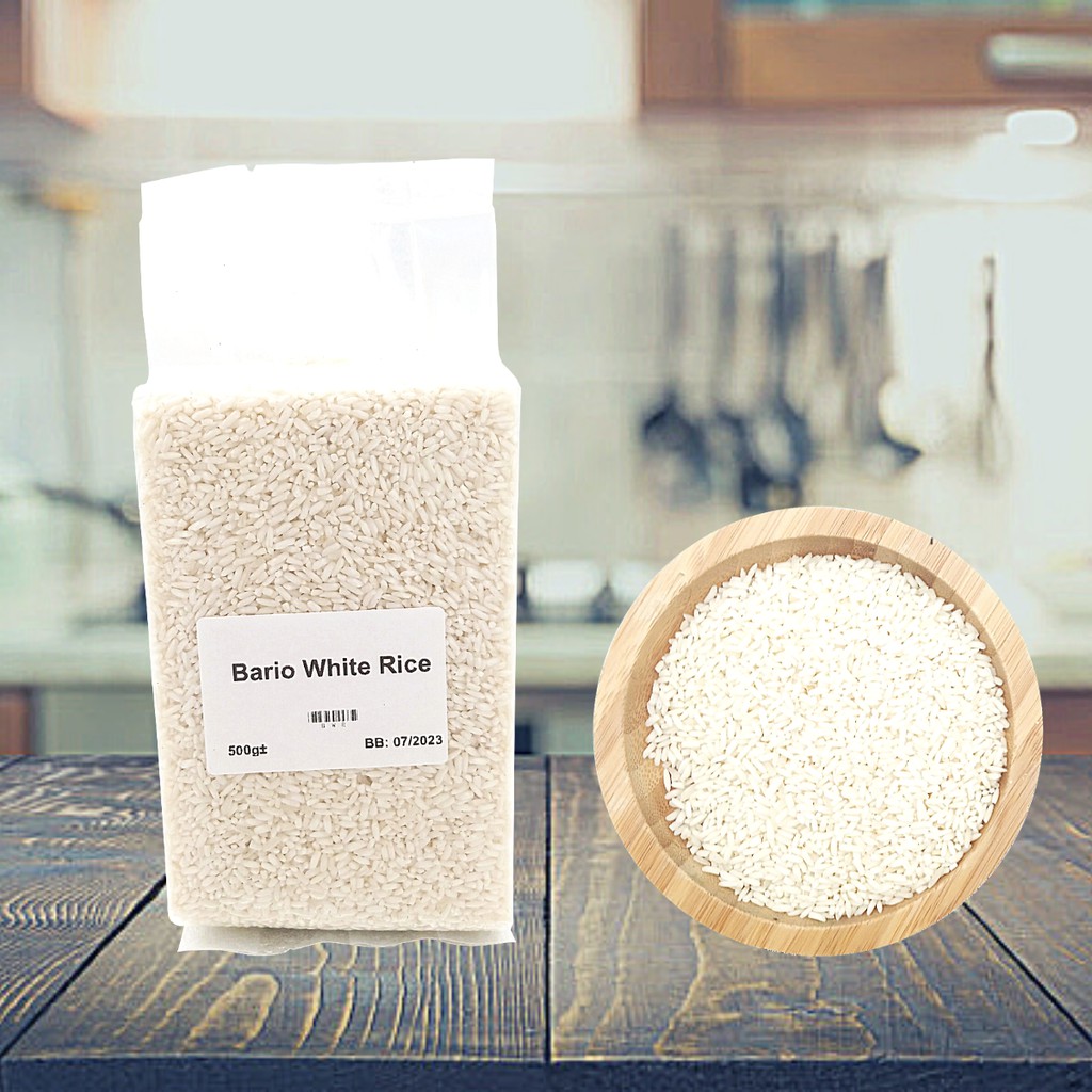 Sarawak Bario white rice 500g / beras putih Bario 500g / 巴里奥白米 | Shopee ...