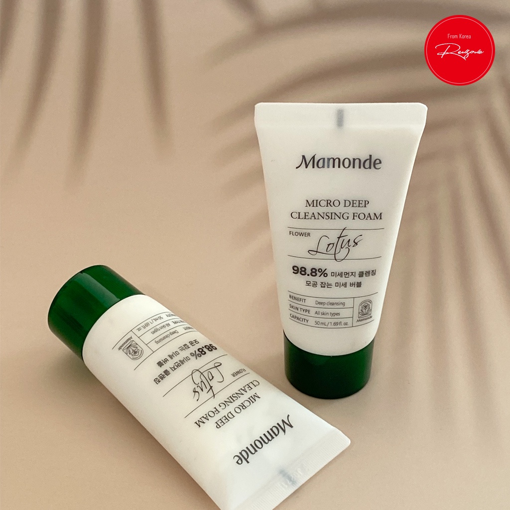 Mamonde - Micro Deep Cleansing Foam 50ml x 2pcs (100ml) | Shopee Malaysia