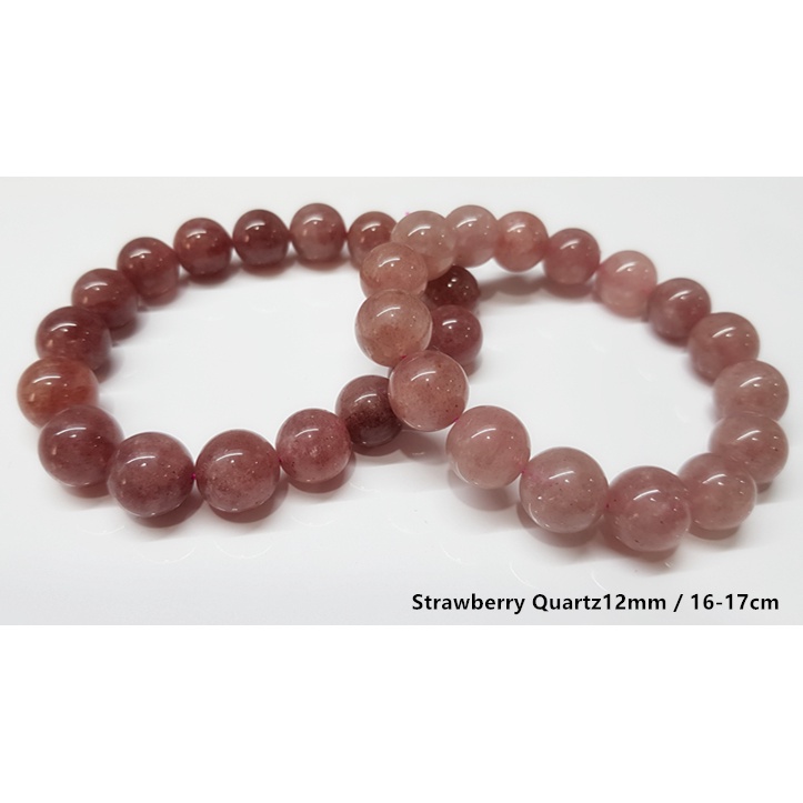 Natural Crystal Strawberry Quartz | Shopee Malaysia