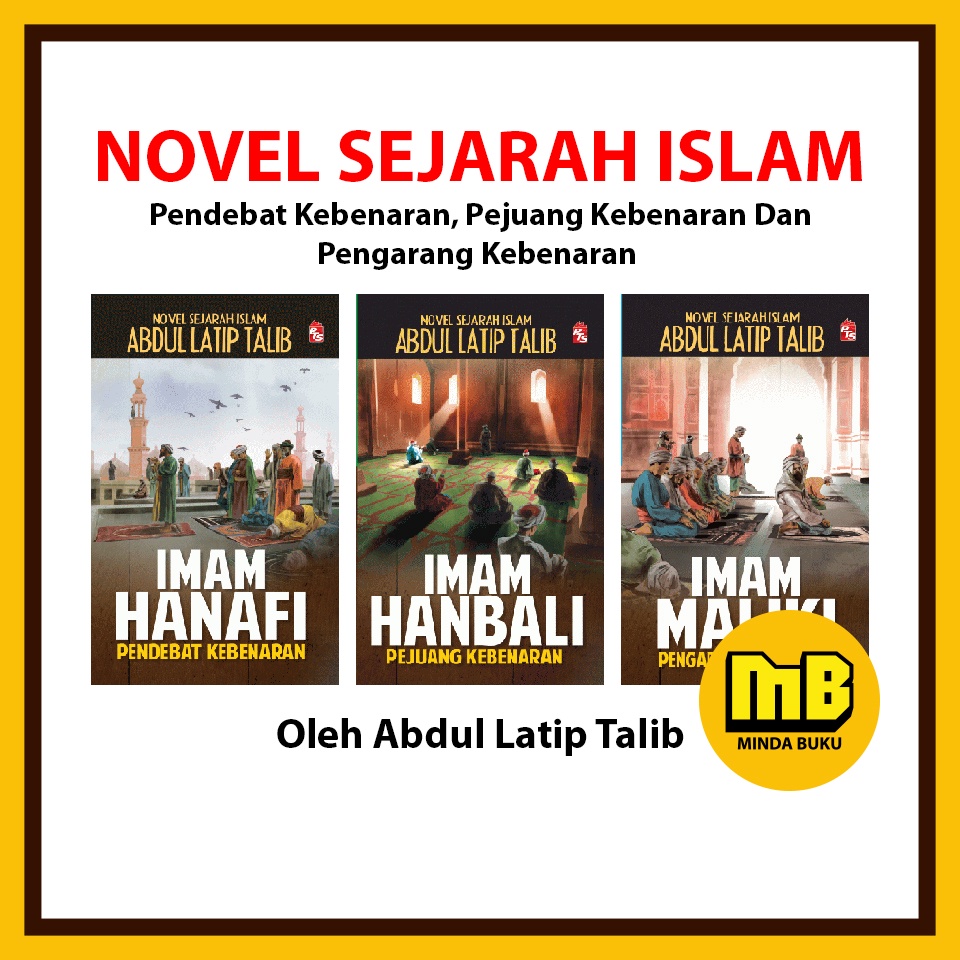 NOVEL SEJARAH ISLAM - Imam Hanafi, Imam Hanbali Dan Imam Maliki ...