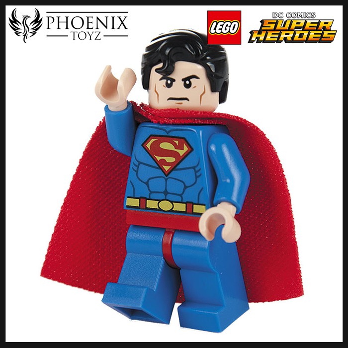 Lego DC Comics Superman Minifigure | Shopee Malaysia