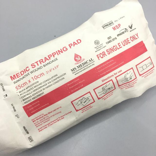 Medic Strapping Pad Innovative Wound Bandage x 1Pcs | Shopee Malaysia