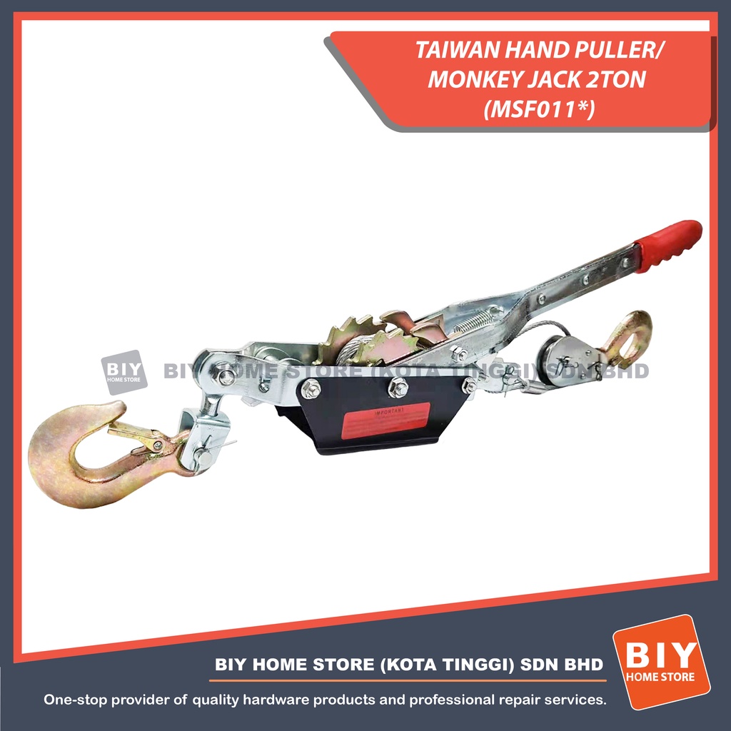 TAIWAN HAND PULLER/MONKEY JACK 2TON (MSF011)/ HEAVY DUTY HAND PULLER ...