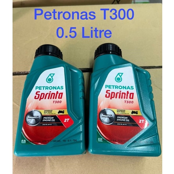 100 % ORIGINAL PETRONAS SPRINTA T300 2T (1.0L /0.5L) | Shopee Malaysia