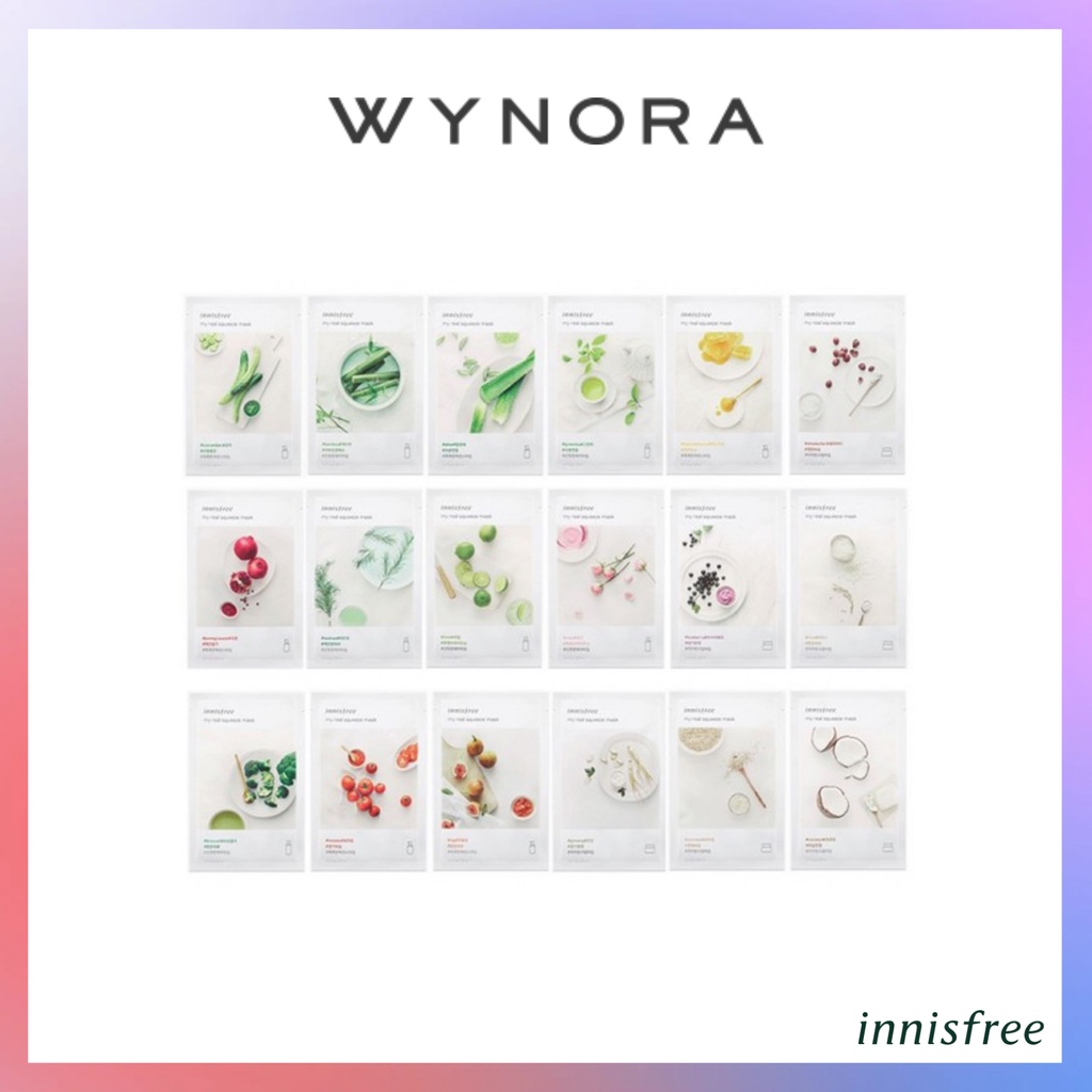 Innisfree My Real Squeeze Mask EX 20ml | Shopee Malaysia