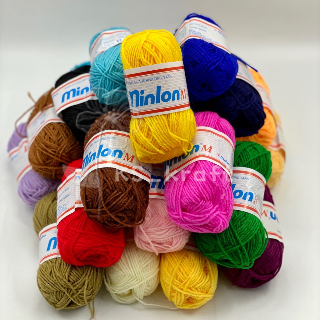 Benang Kait MINLON Knitting Yarn READY STOCK | Shopee Malaysia