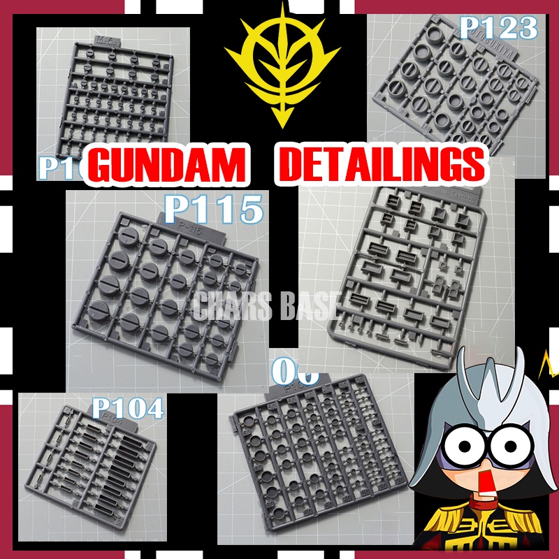 GUNDAM MODIFICATION PARTS GUNDAM DETAILING GK RESIN MSG | Shopee Malaysia