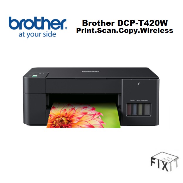 BROTHER DCP-T420W (WIRELESS) AIO INK TANK PRINTER | Shopee Malaysia