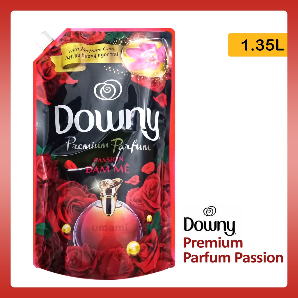 Downy Premium Parfum Passion | Concentrate Fabric Softener Refill(1.35L ...