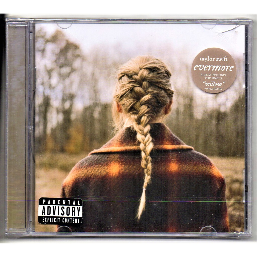 Taylor Swift - Evermore ( CD ) ( 15 Songs + 2 Bonus Tracks )【 READY ...