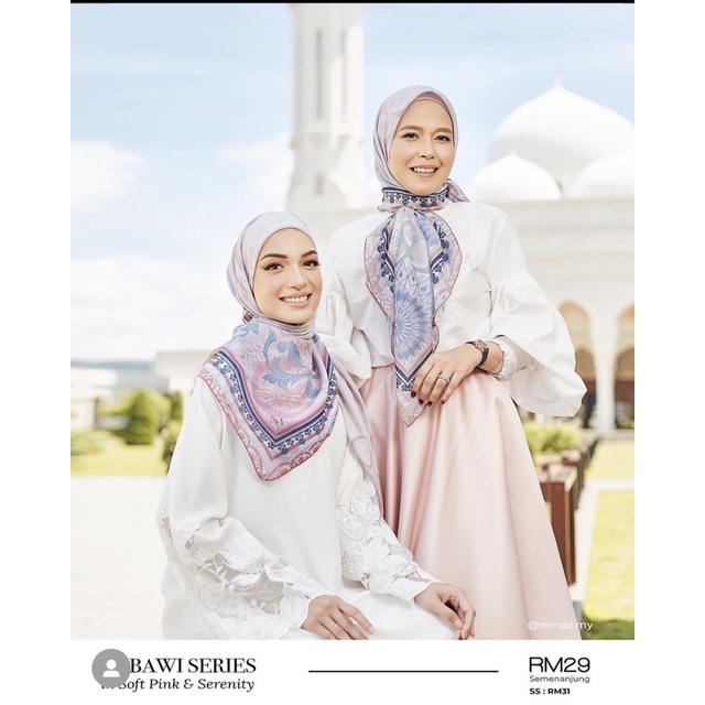 NEW COLLECTION MINAZ HIJAB AIDIL ADHA | Shopee Malaysia