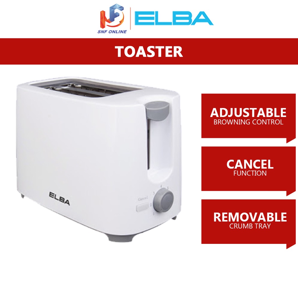 Elba Toaster Slice Cool Touch ET-G2770(WH) | Shopee Malaysia