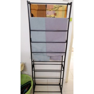 10 TIER AMAZING SHOE RACK / SCARF RACK / RAK KASUT / RAK TUDUNG ...