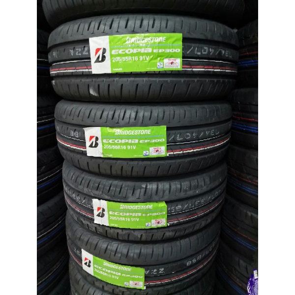 205/55/16 Bridgestone Ecopia EP300 Tyre Tayar | Shopee Malaysia