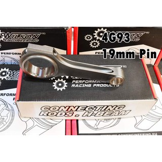 Wilson Performance H-beam Conrod 4G93 ( Heavy duty with Hi Spec Screws ...