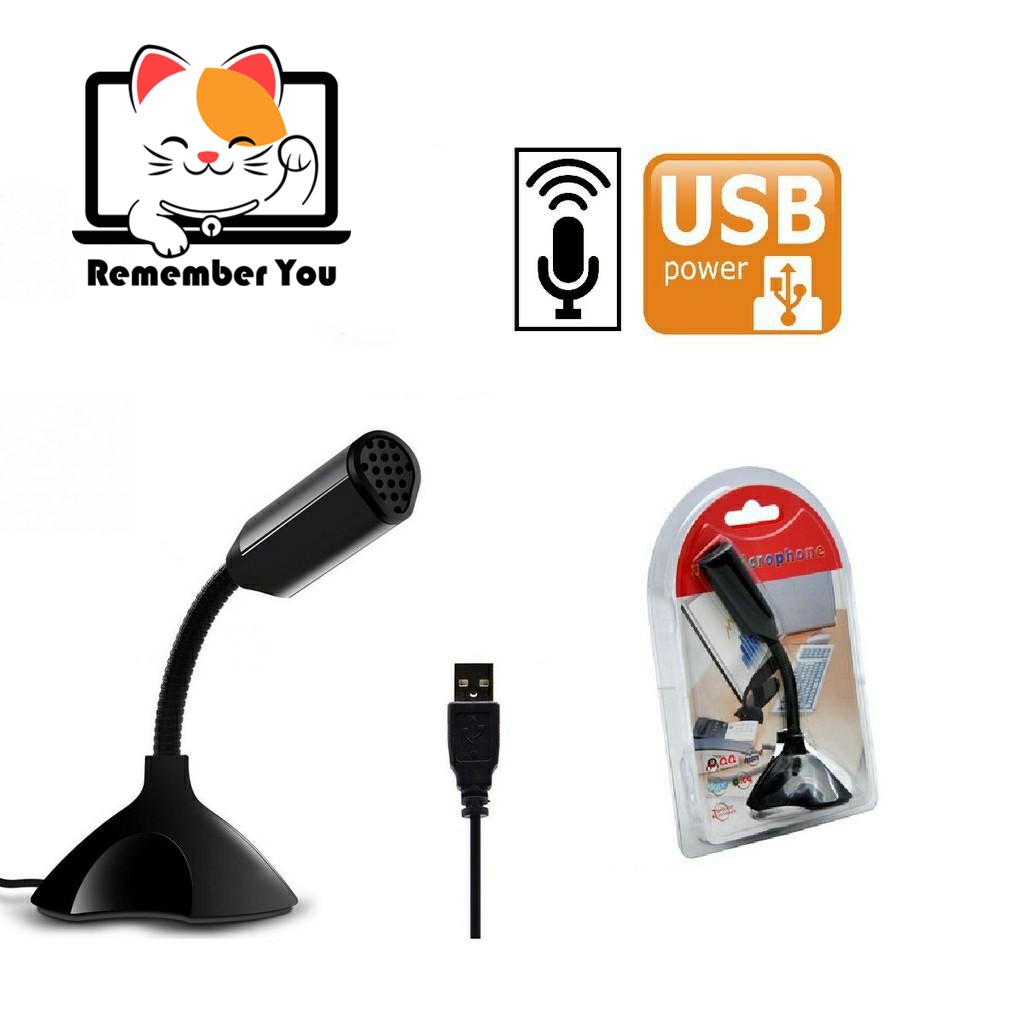 TINYTECH USB MINI MICROPHONE (MICM-M306U) | Shopee Malaysia