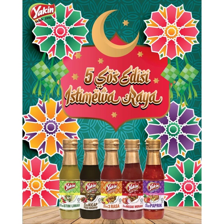 Sos Edisi Istimewa Stim Limau / Kicap Pedas Berempah / 3 Rasa / Masak ...