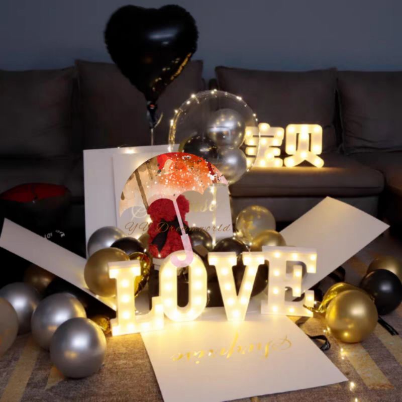 Big Size Surprise box present box gift box 50x50x50cm Explosion for ...