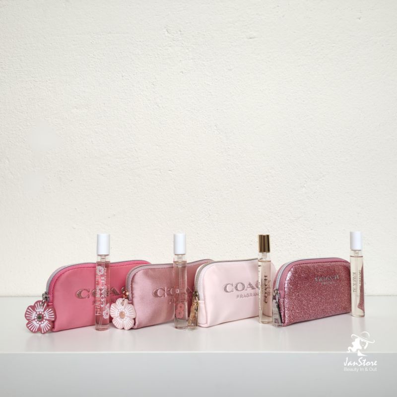 travel pouch travel pouch bag Authentic Coach Floral Floral Blush ...