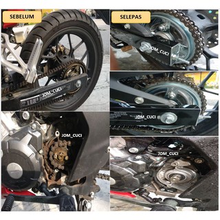 Set Pencuci Rantai Motosikal / Chain Cleaner Package (82 Dirt Buster ...
