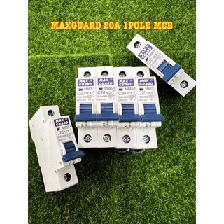 MAXGUARD MCB 6A 10A 16A 20A 32A 1POLE (SIRIM/JKR) | Shopee Malaysia