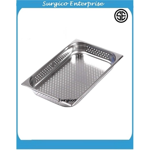 Perforated Instrument Tray 0163P 12"X8"X2.5" Medical Surgical Procedure ...