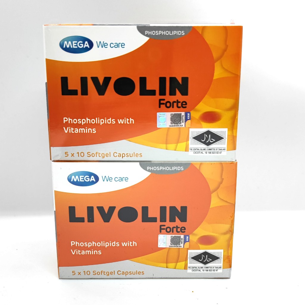 Mega Livolin Forte 2 x 50 softgel capsules | Shopee Malaysia