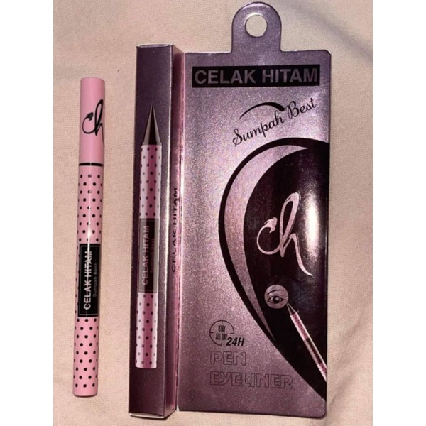 CPG CELAK HITAM SUMPAH BEST [PEN EYELINER STAY ALL DAY 24H] _READYSTOCK ...