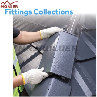 MONIER Elabana Universal Verge End Tile Roof Tiles Fitting Atap | Shopee Malaysia