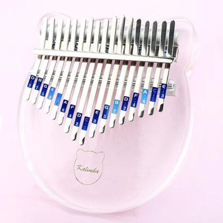 Crystal Acylic Clear Kalimba 17 Keys Thumb Piano | Shopee Malaysia