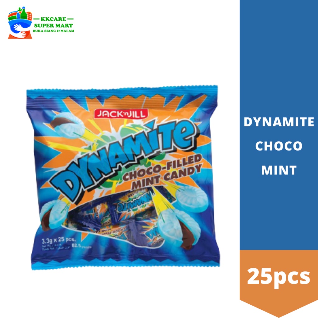 Jack'n Jill - Candy Dynamite Choco Mint ( 3.3g x 25pcs ) | Shopee Malaysia