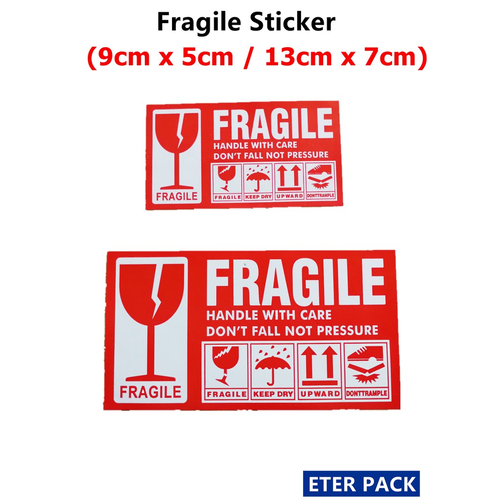 1000Pcs Fragile Sticker Fragile Label Warning Label Ready Stock ... 1000Pcs Fragile Sticker Fragile Label Warning Label Ready Stock ...