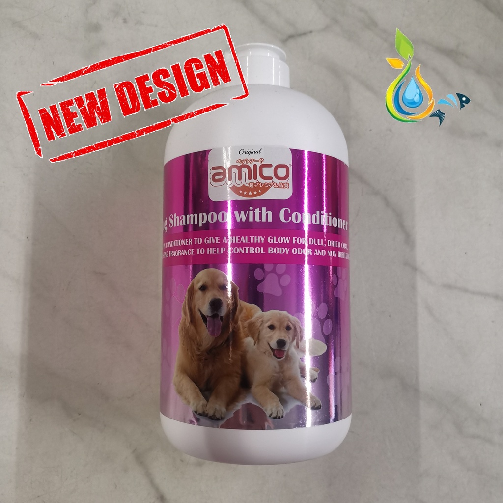 Amico Petpoint Dog Shampoo With Conditioner 1000g 1KG | Shopee Malaysia
