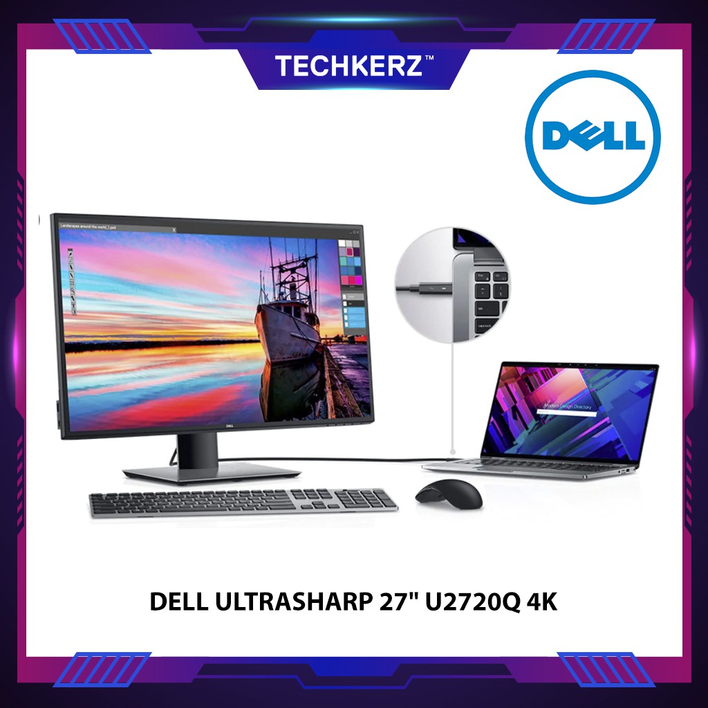 DELL ULTRASHARP 27" U2720Q 4K USB-C MONITOR (100% BRAND NEW AND UNOPEN ...