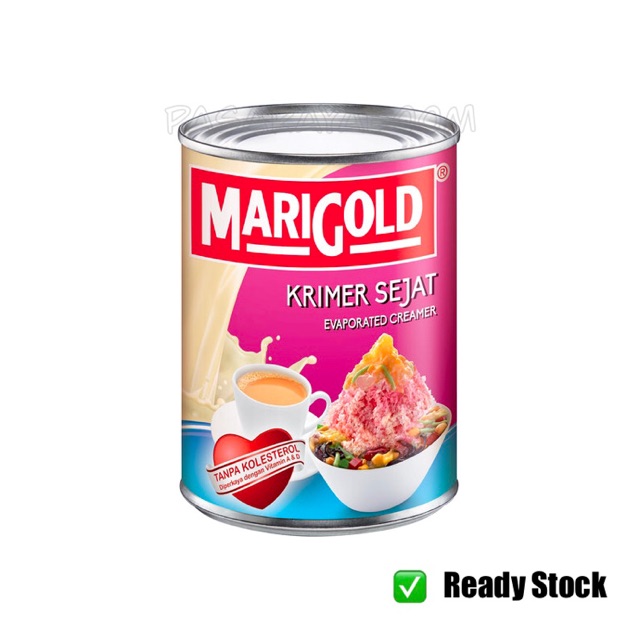 Marigold Susu Cair 390g Evaporated Milk Shopee Malaysia
