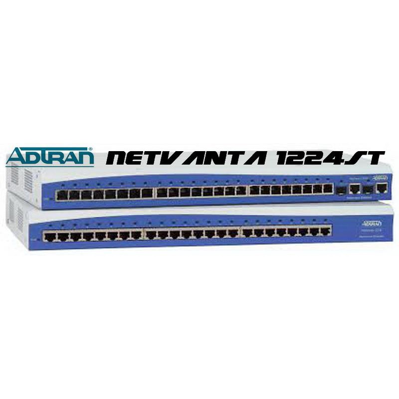 ADTRAN NetVanta 1224ST switch 24 ports SFP/1000Base 1200504E1 | Shopee ...
