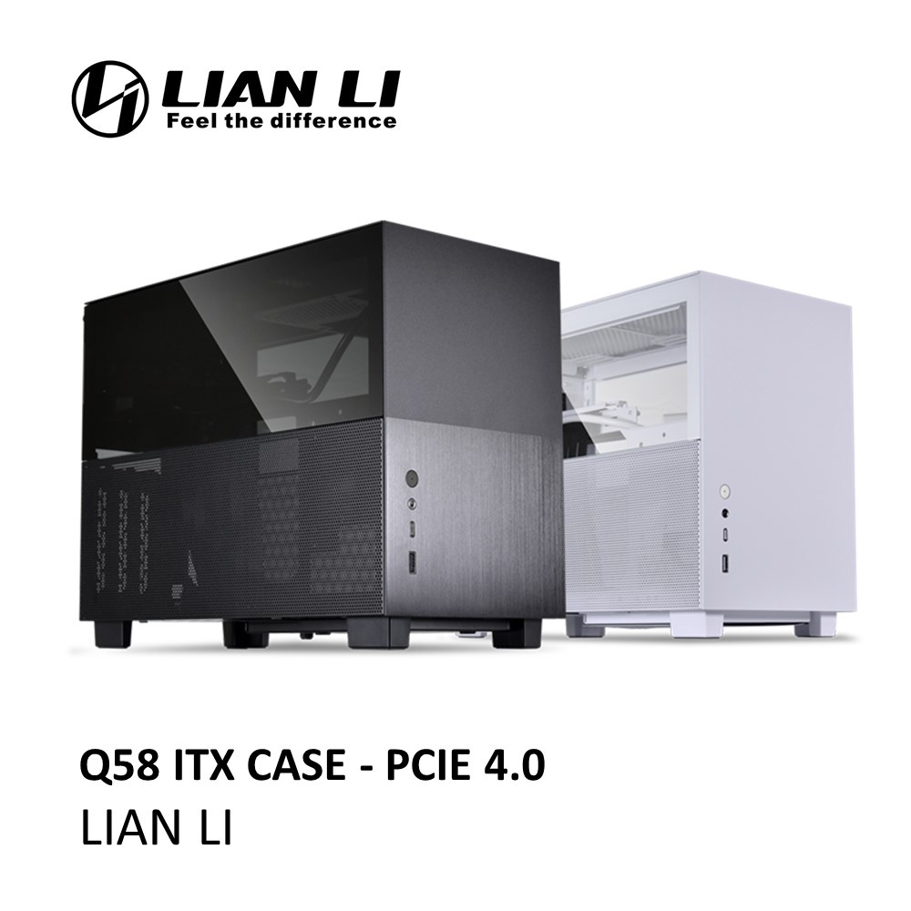 LIAN LI Q58 ITX CASE WITH PCIE 4.0 RISER | Shopee Malaysia