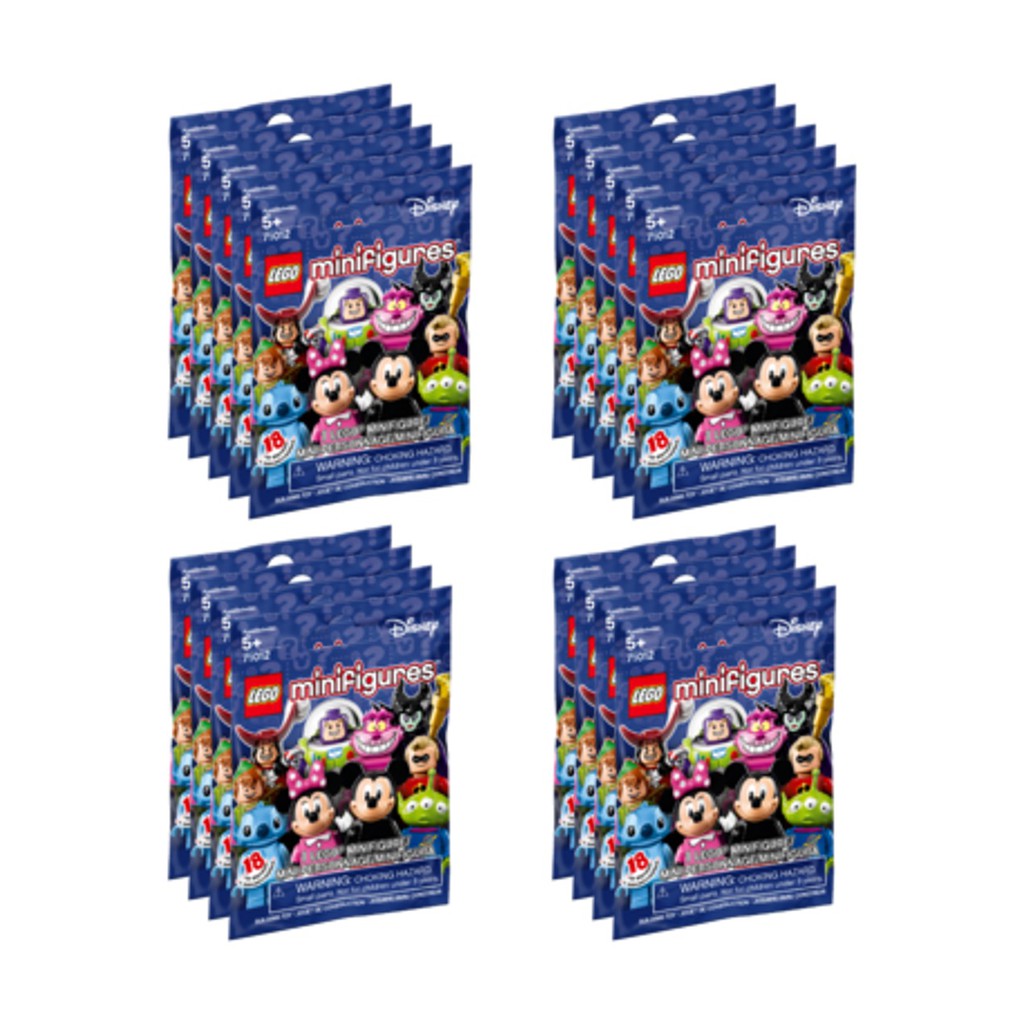 LEGO MINIFIGURES CMF Disney Series Full Set of 18 MISP (71012) | Shopee ...