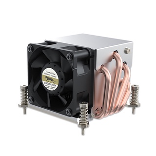 COOLSERVER R63 4 Heatpipe 2U Server CPU Cooler Workstation Computer ...